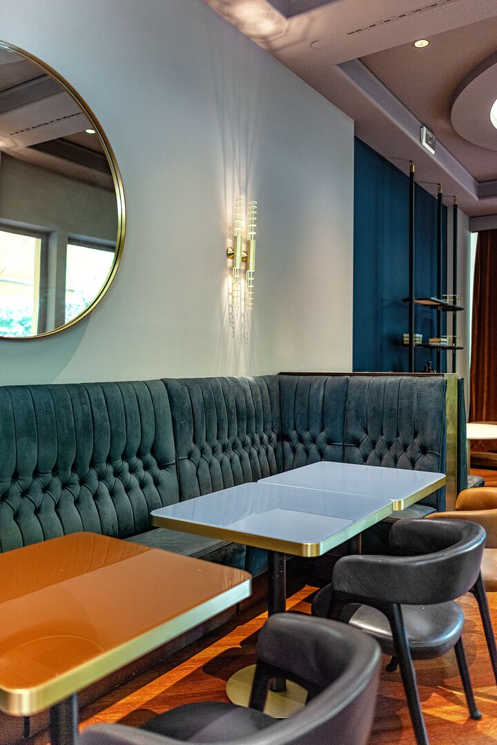 Baxter at work | Sheraton Diana Majestic Milano | Baxter